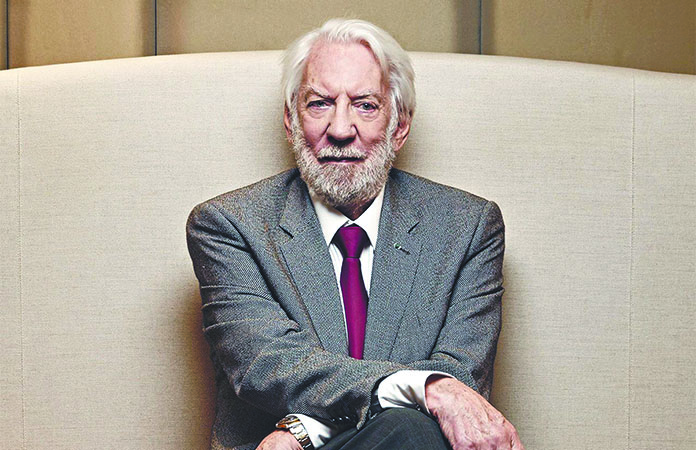 DONALD SUTHERLAND ADIÓS AL ACTOR › San Luis Hoy