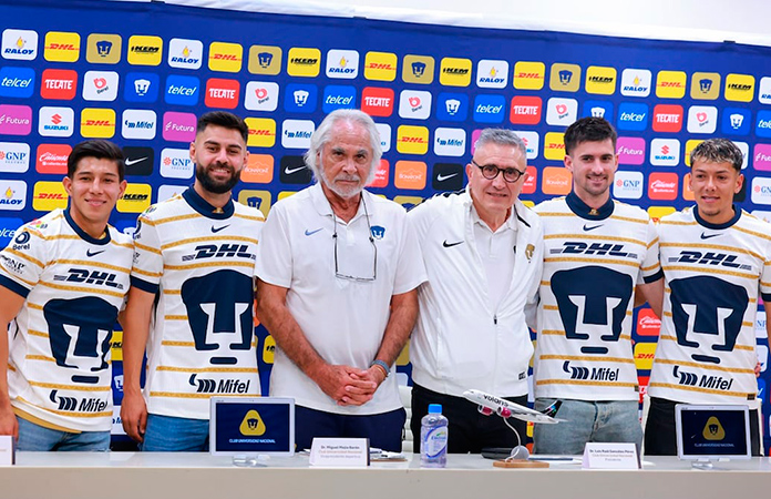 Pumas presentó a sus refuerzos › San Luis Hoy