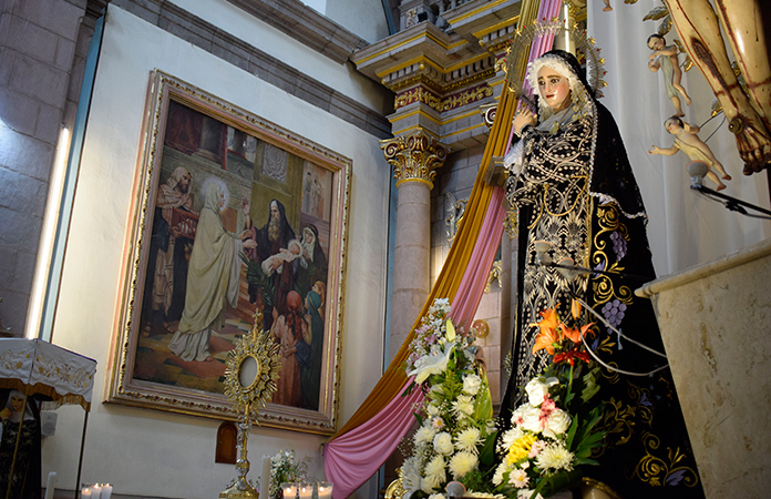 Festejan este domingo a la Virgen de la Soledad › San Luis Hoy