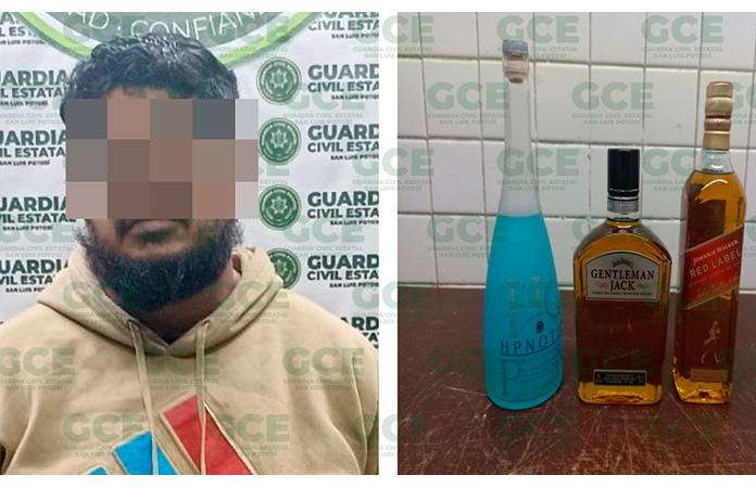 Robaba botellas de vino en tienda › San Luis Hoy