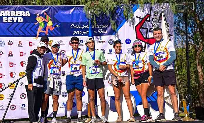 Todo un éxito la carrera atlética ECYD › San Luis Hoy