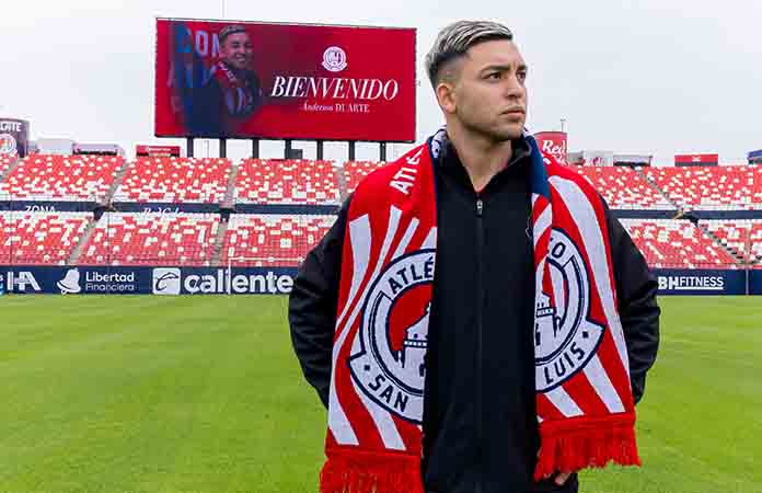 Anderson Duarte, nuevo refuerzo del San Luis › San Luis Hoy