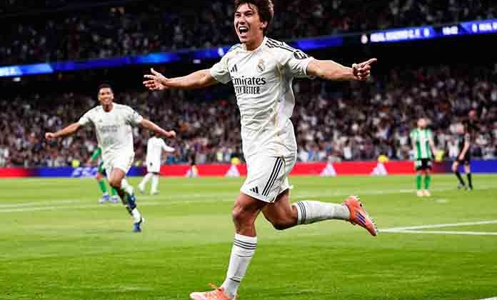 Real Madrid golea al Betis › San Luis Hoy