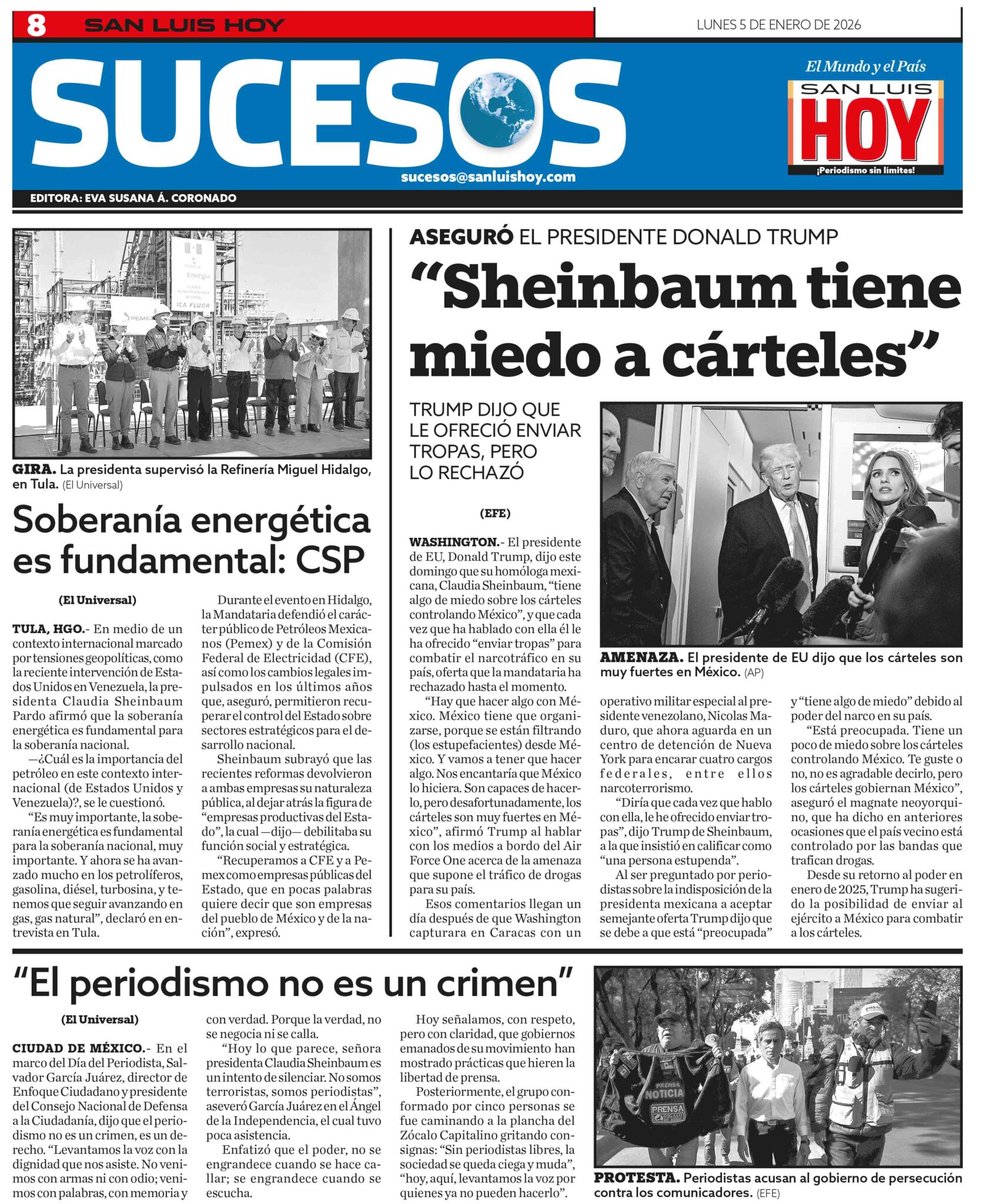 5 de Enero › San Luis Hoy