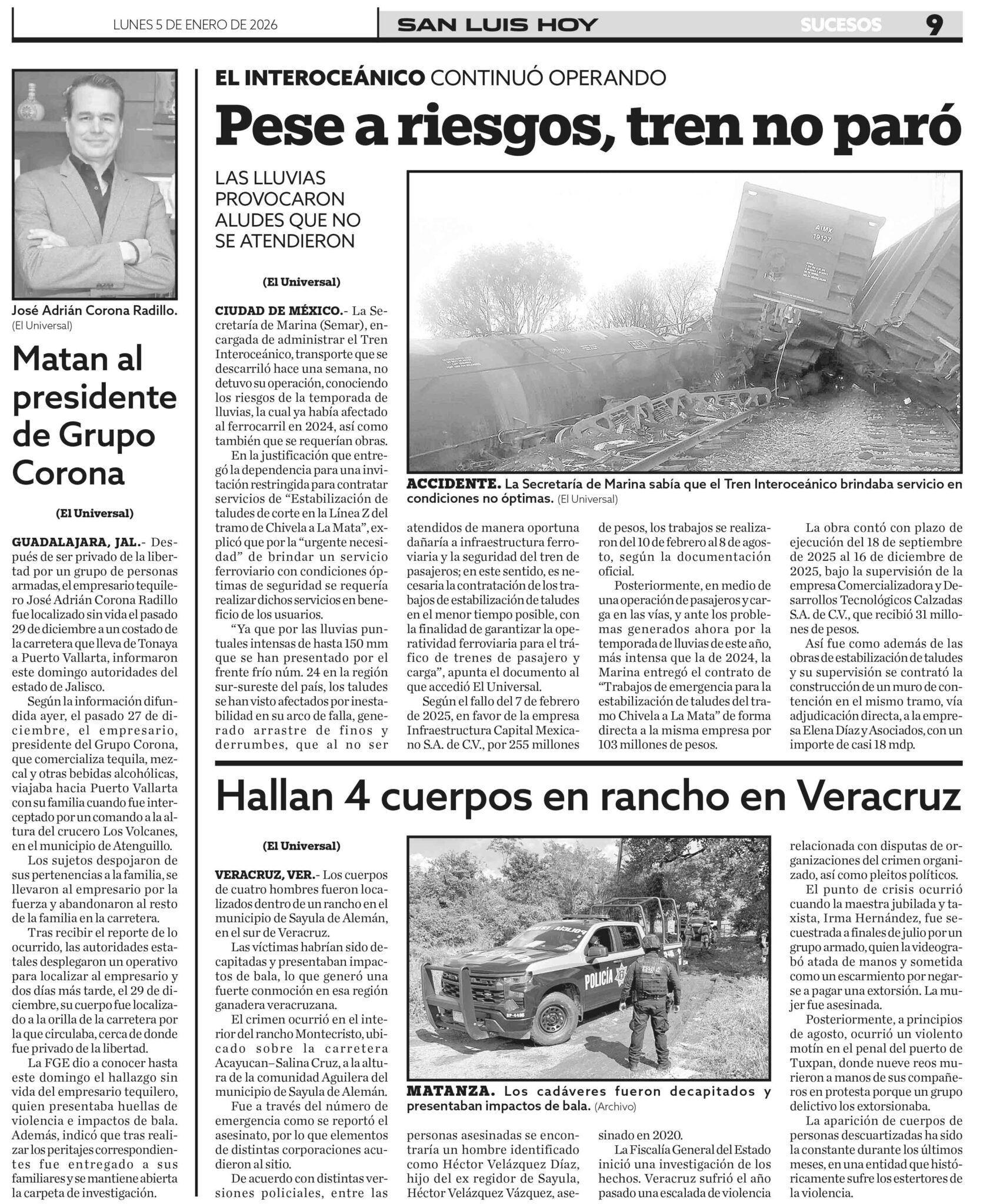 5 de Enero › San Luis Hoy