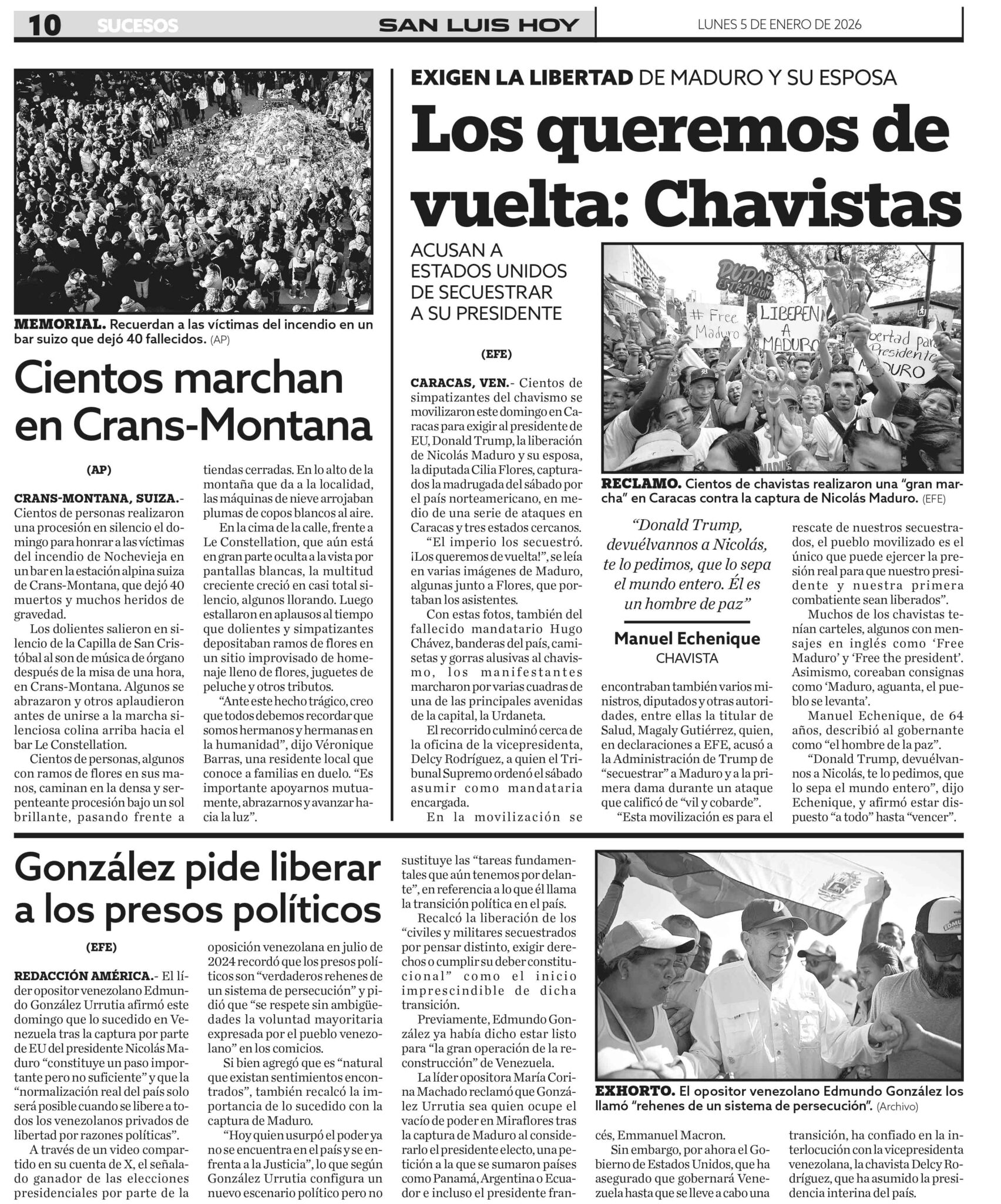 5 de Enero › San Luis Hoy