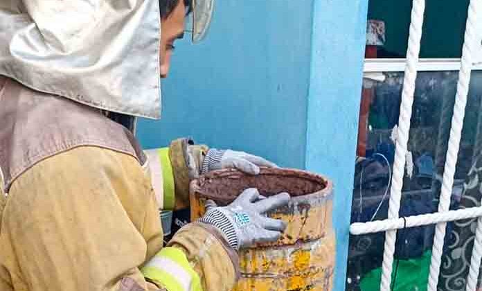 Evitan posible explosión de gas en Villa de Pozos › San Luis Hoy