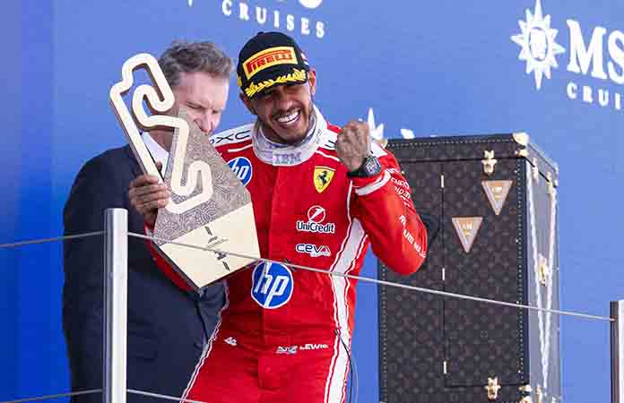 Hamilton gana el GP de España › San Luis Hoy